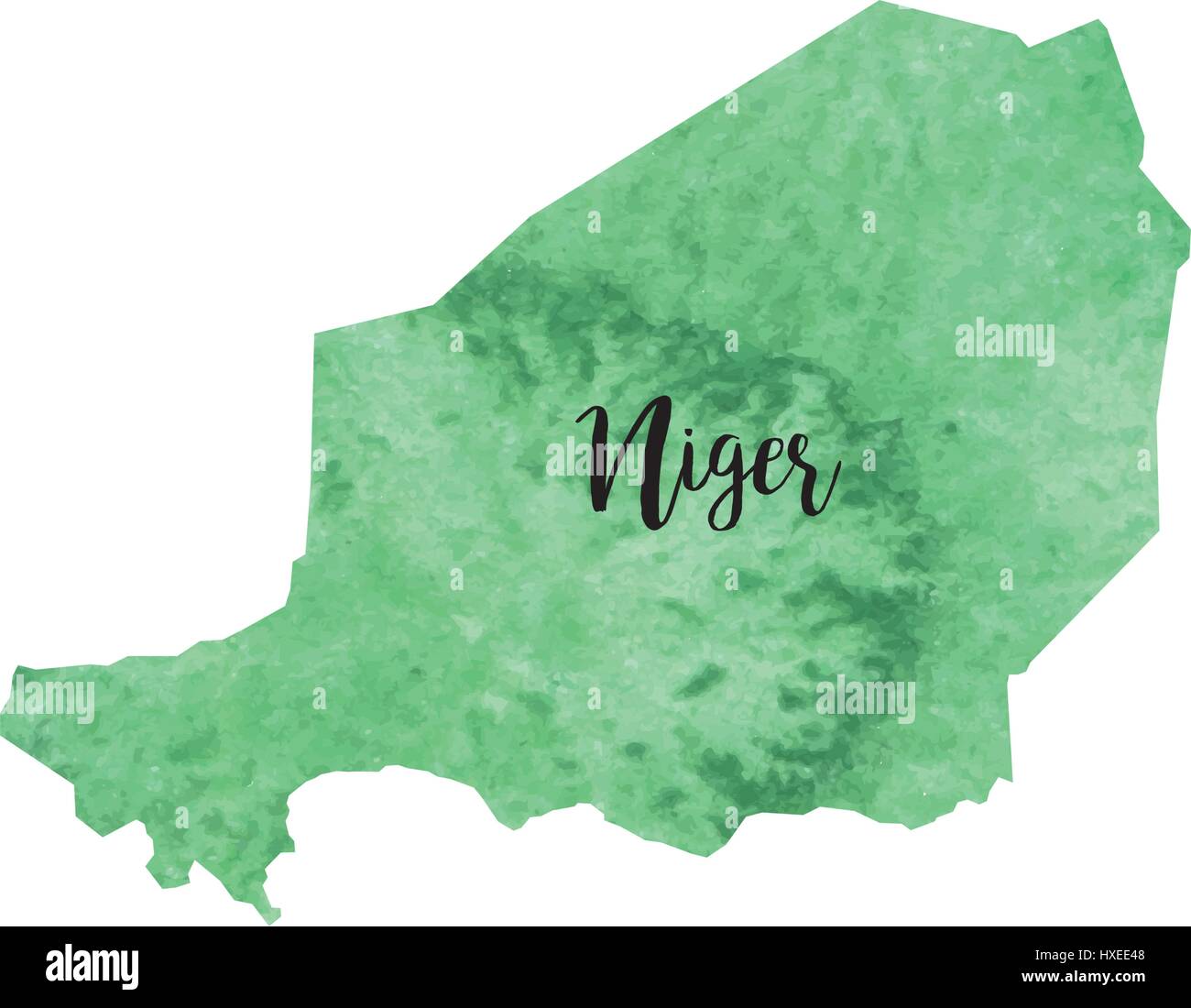Abstract Niger map Stock Vector Image & Art - Alamy