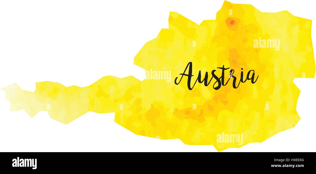 Abstract Austria map Stock Vector Image & Art - Alamy