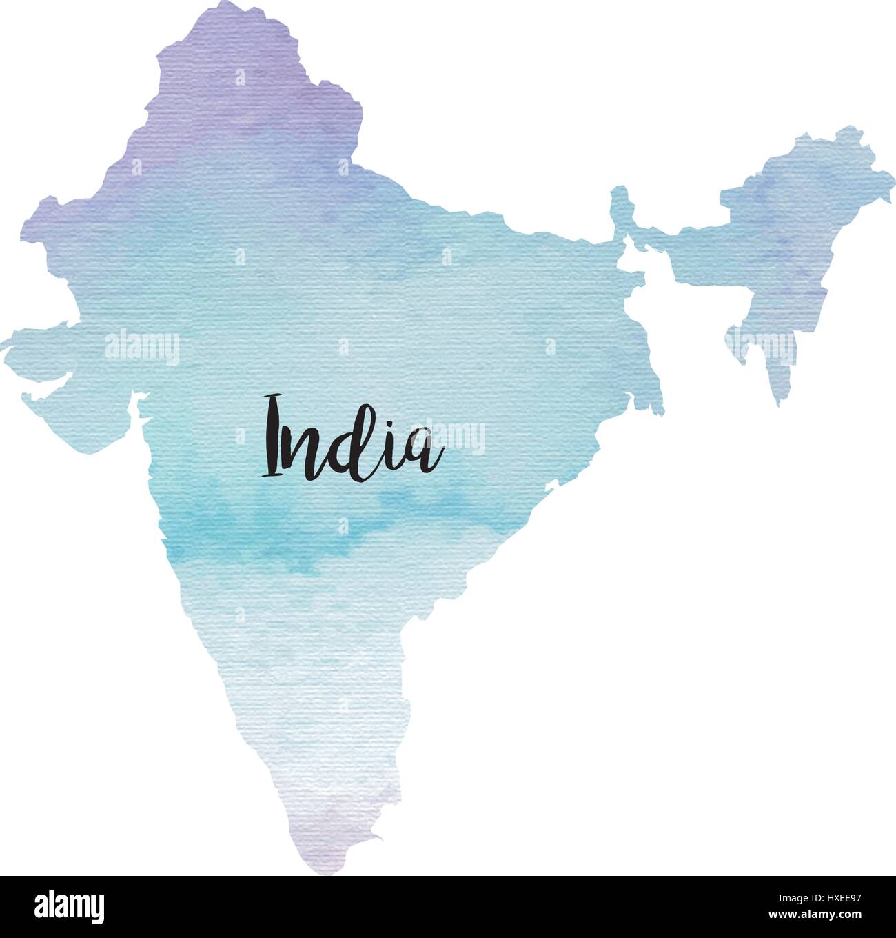 Abstract India map Stock Vector Image & Art - Alamy