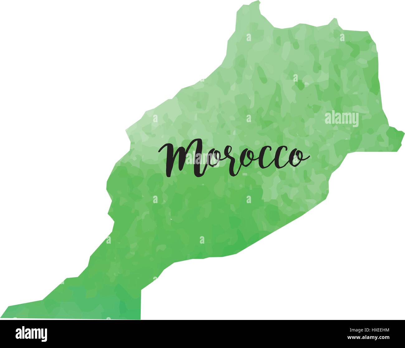 Abstract Morroco map Stock Vector Image & Art - Alamy