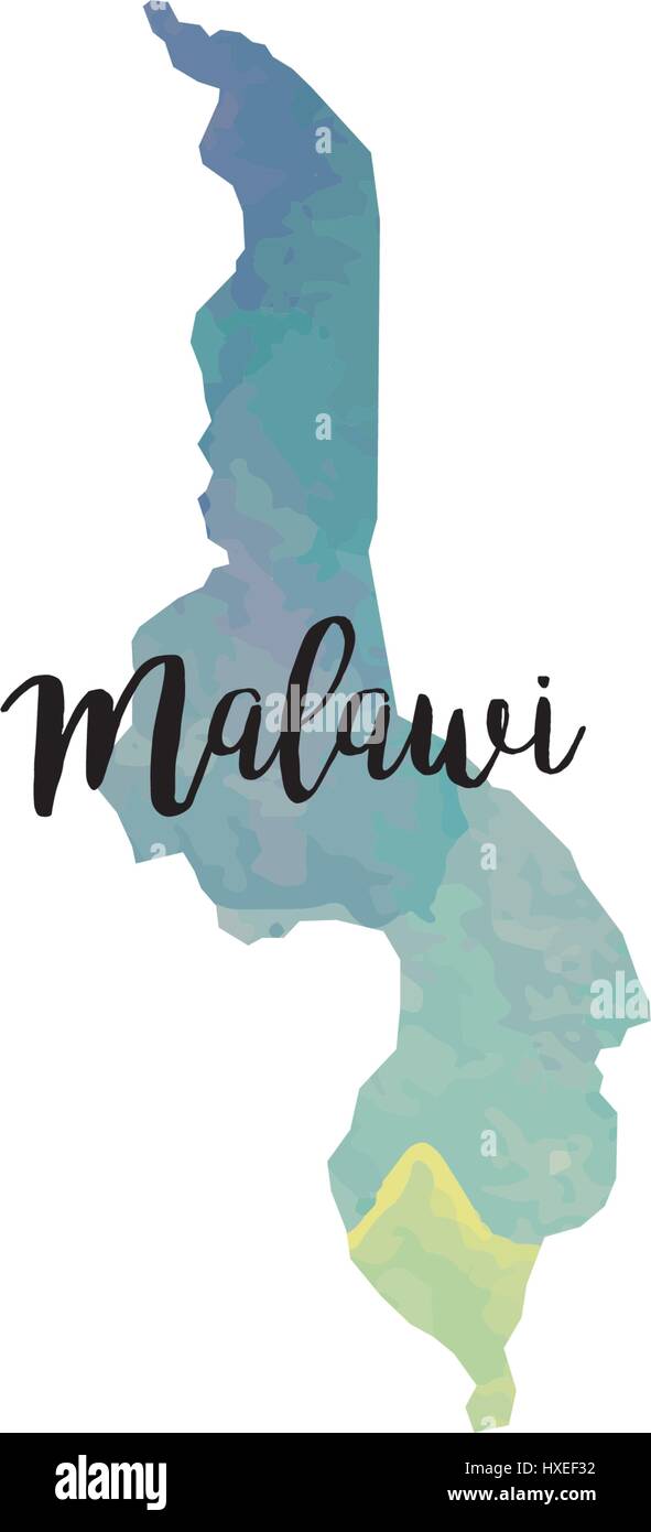 Abstract Malawi map Stock Vector Image & Art - Alamy