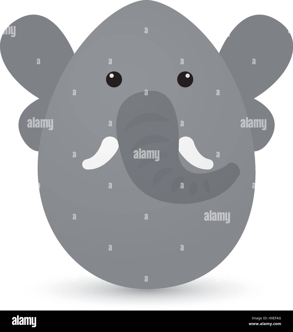 Easter Elephant Egg Stock Vector Image & Art - Alamy