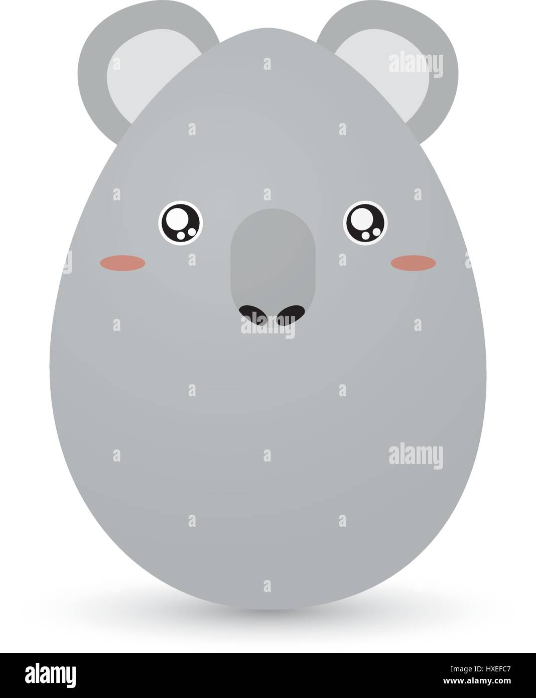 Easter koala Egg Stock Vector Image & Art - Alamy