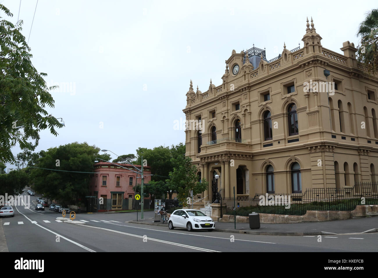 Glebe Town Hall in Sydney, Australia Stock Photo - Alamy
