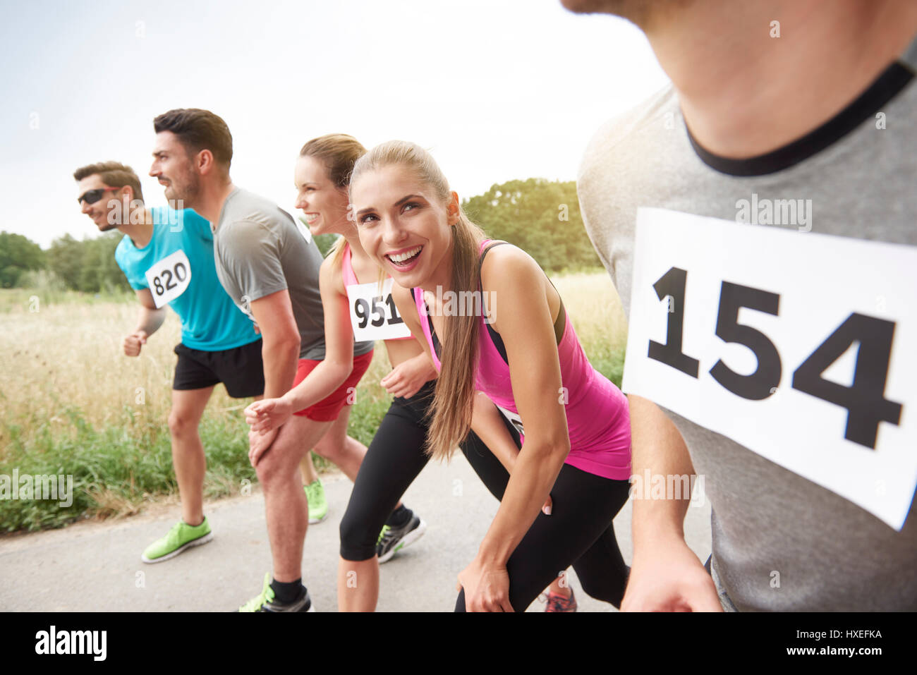 Best rivals and best friends Stock Photo - Alamy