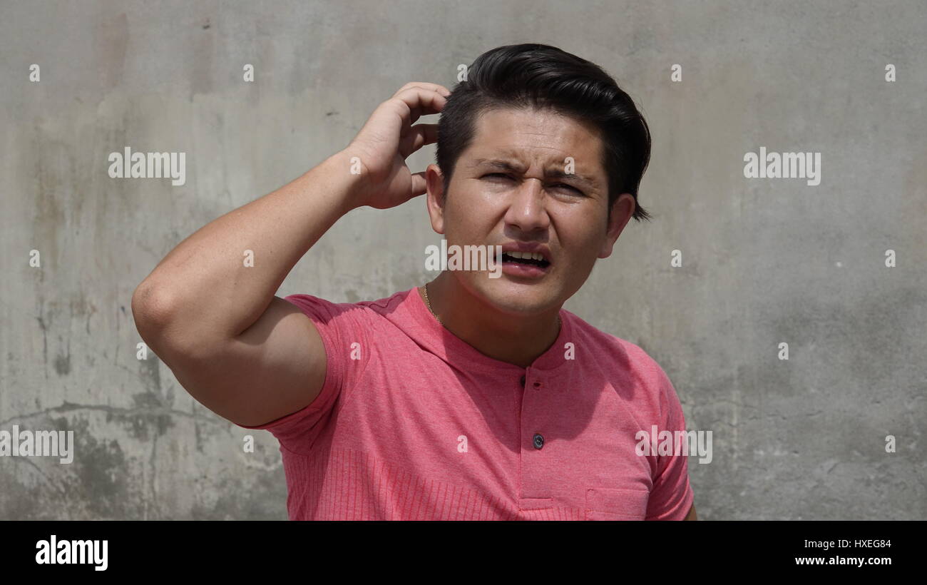 Confused confusion worry anxiety stress hi-res stock photography and ...