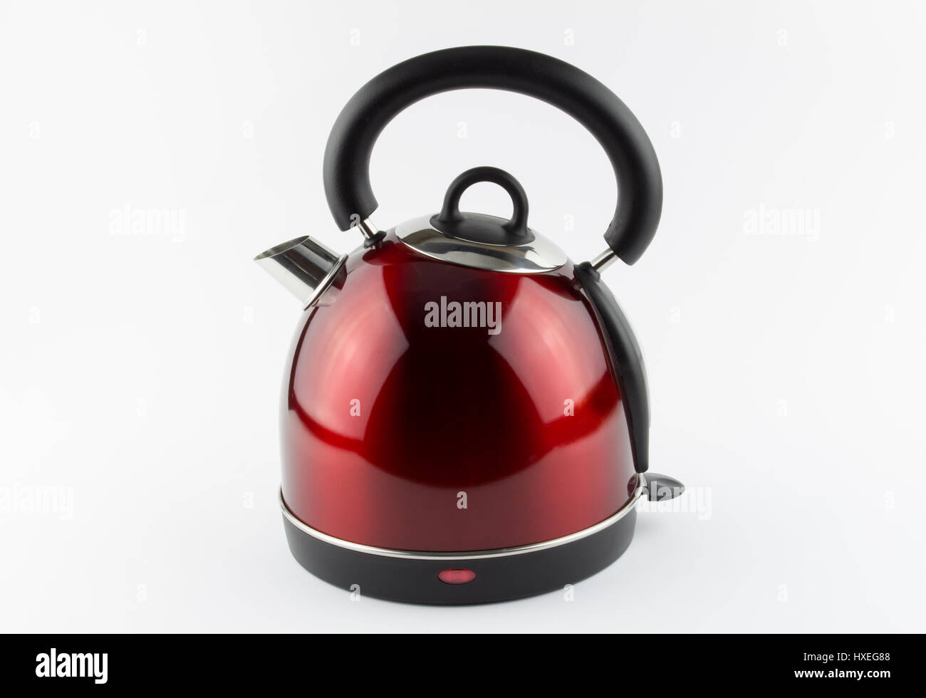 Beautiful design sleek red modern electric water boiler kitchen kettle ...