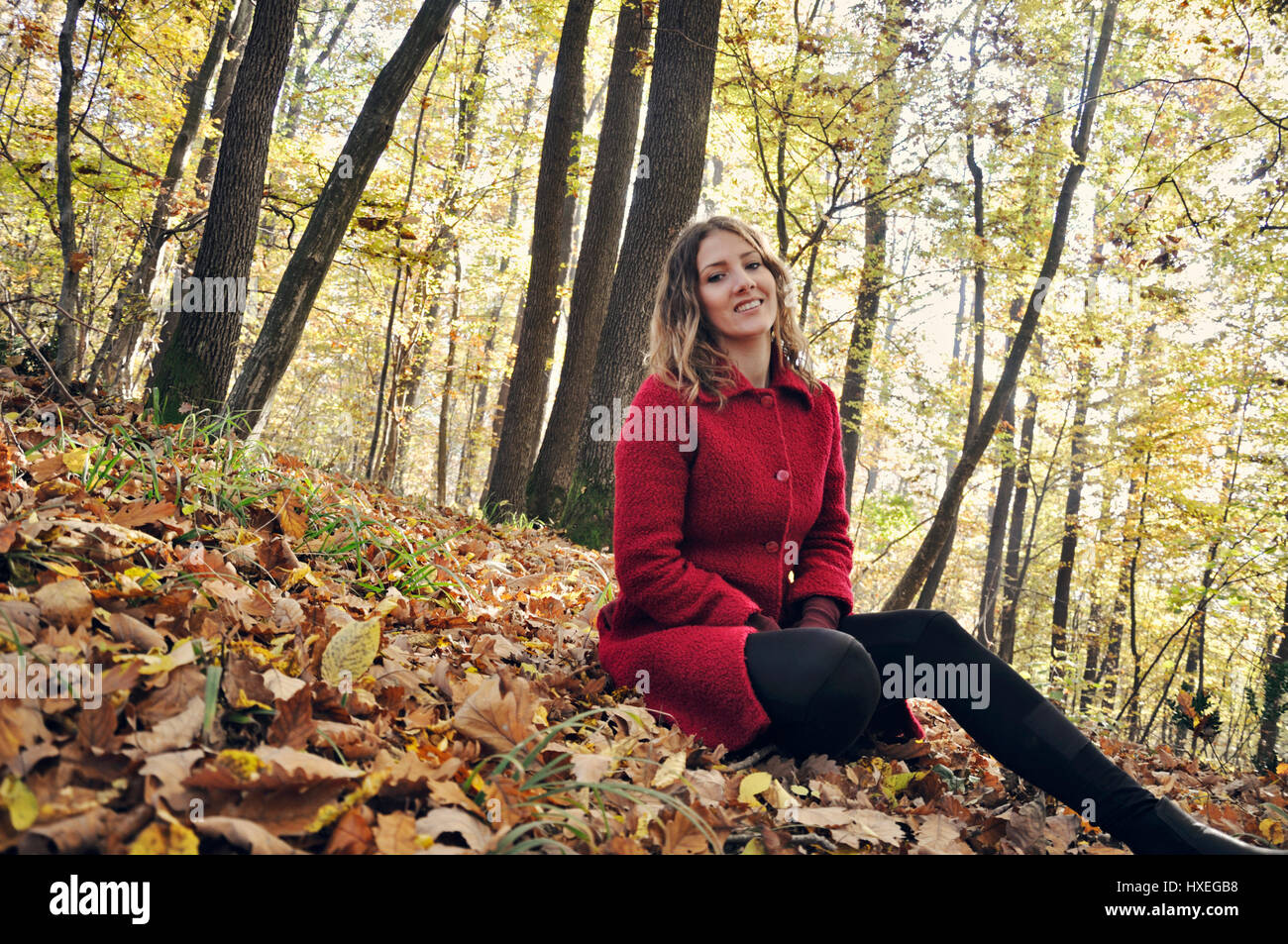 Young woman enjoying freedom in hi-res stock photography and images - Alamy
