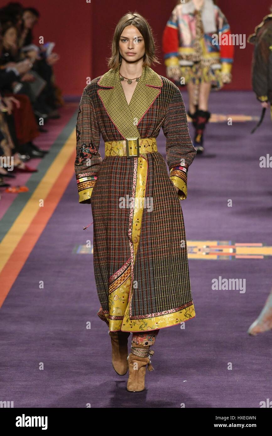 Milan Fashion Week Fall/Winter 2017/18 - Etro - Catwalk Featuring ...