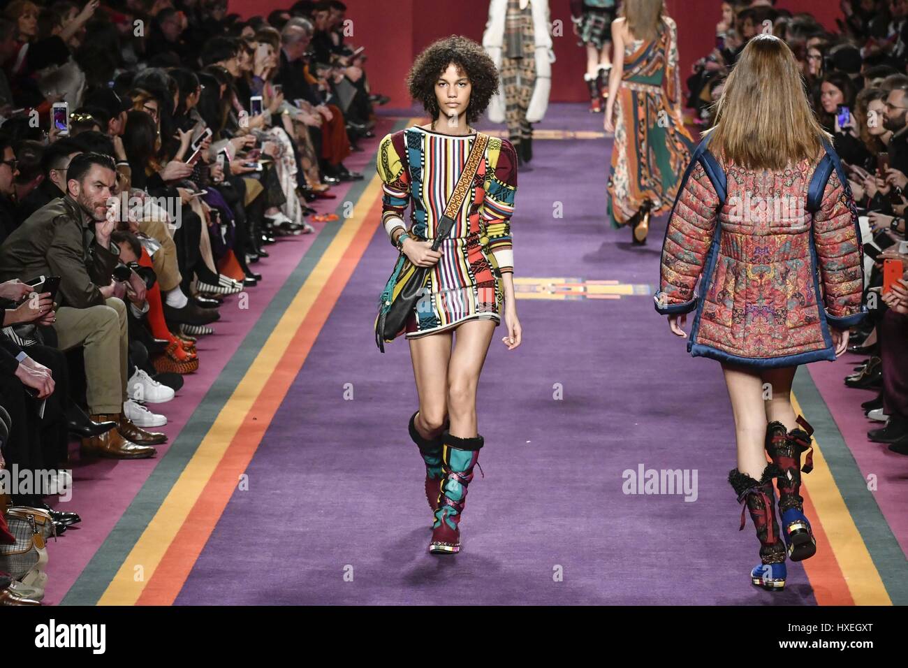 Milan Fashion Week Fall/Winter 2017/18 - Etro - Catwalk Featuring ...