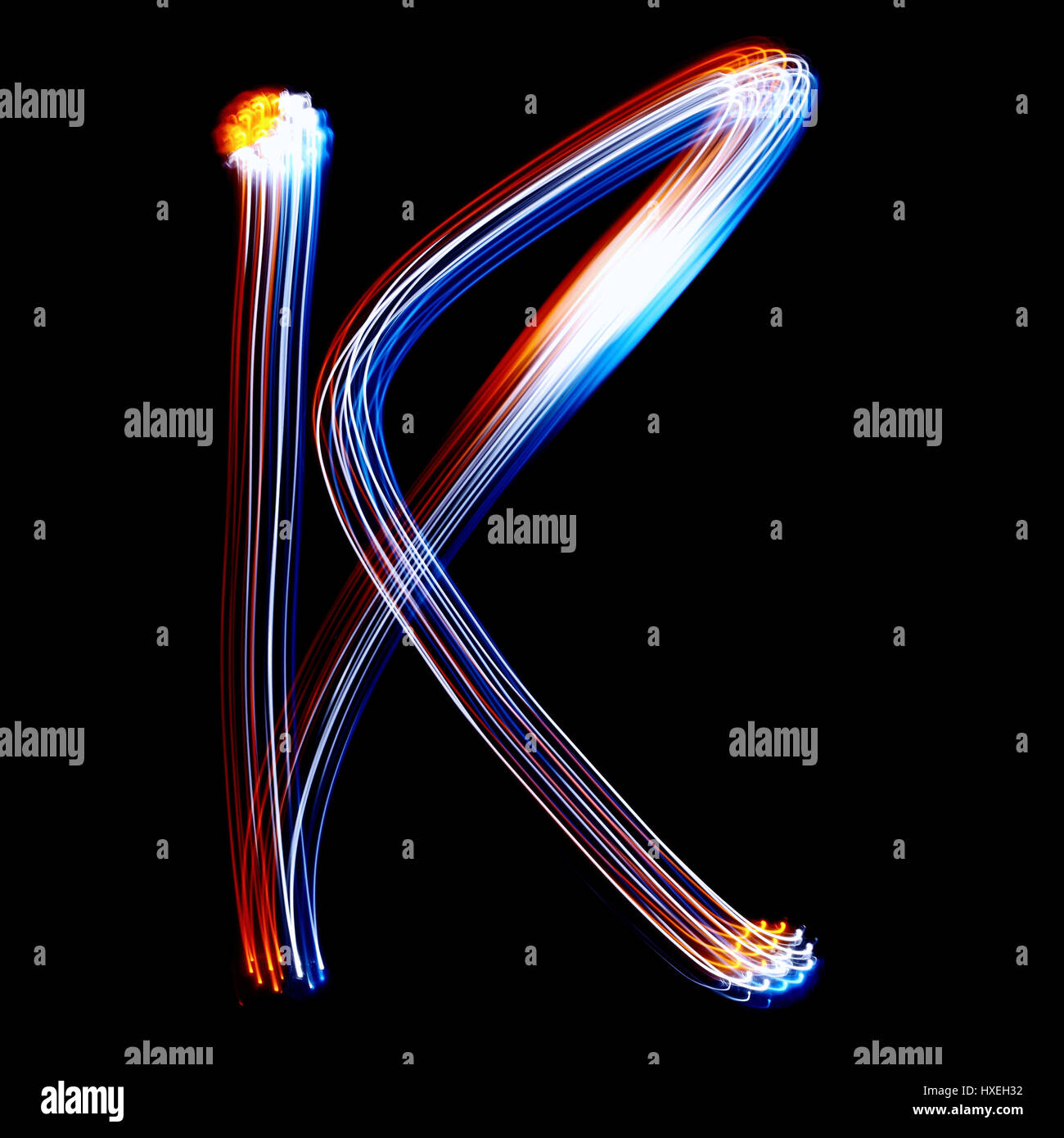 Led font hi-res stock photography and images - Alamy
