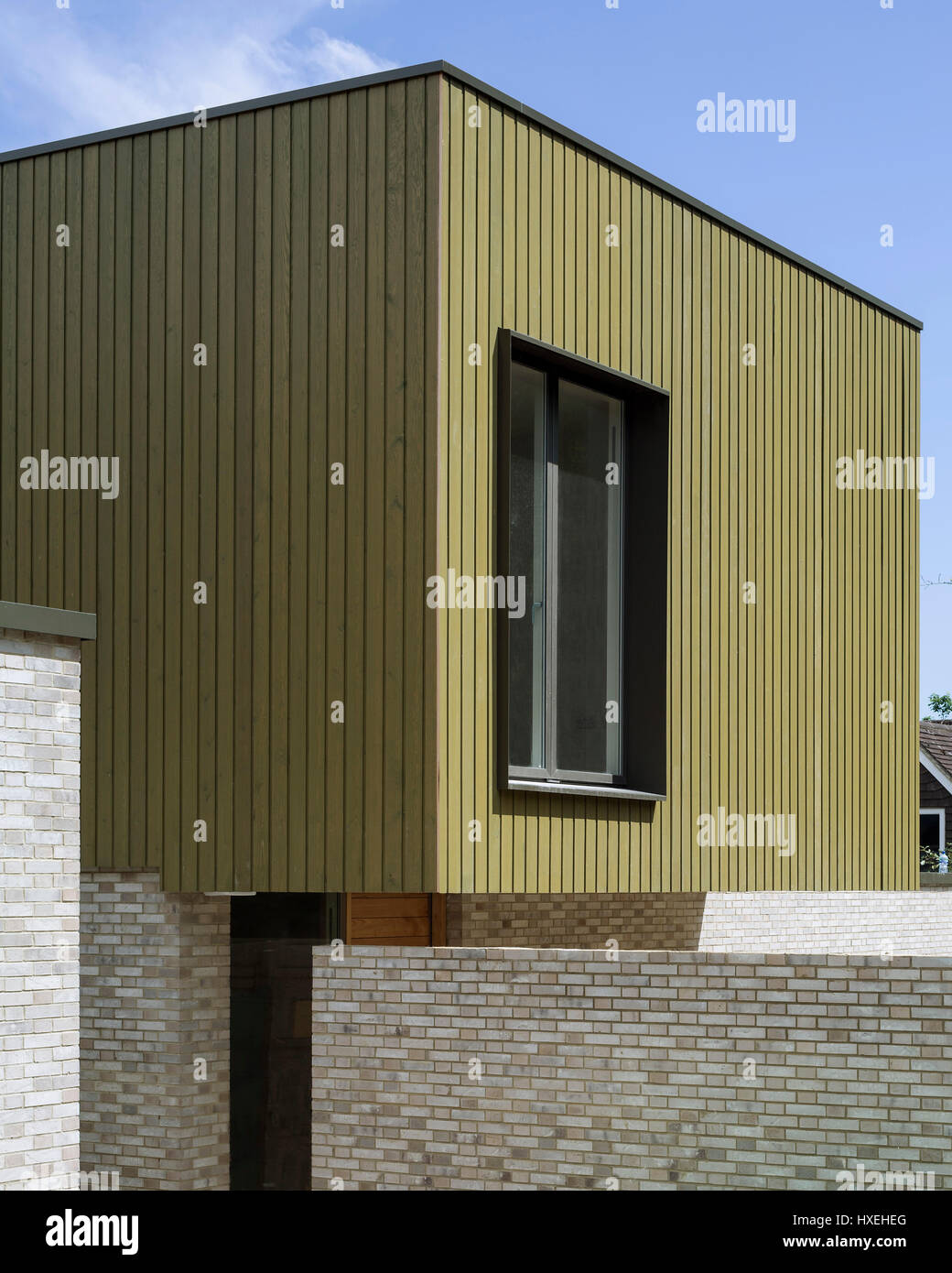 Detail View of front facade. Private Houses Withdean Road, Brighton ...