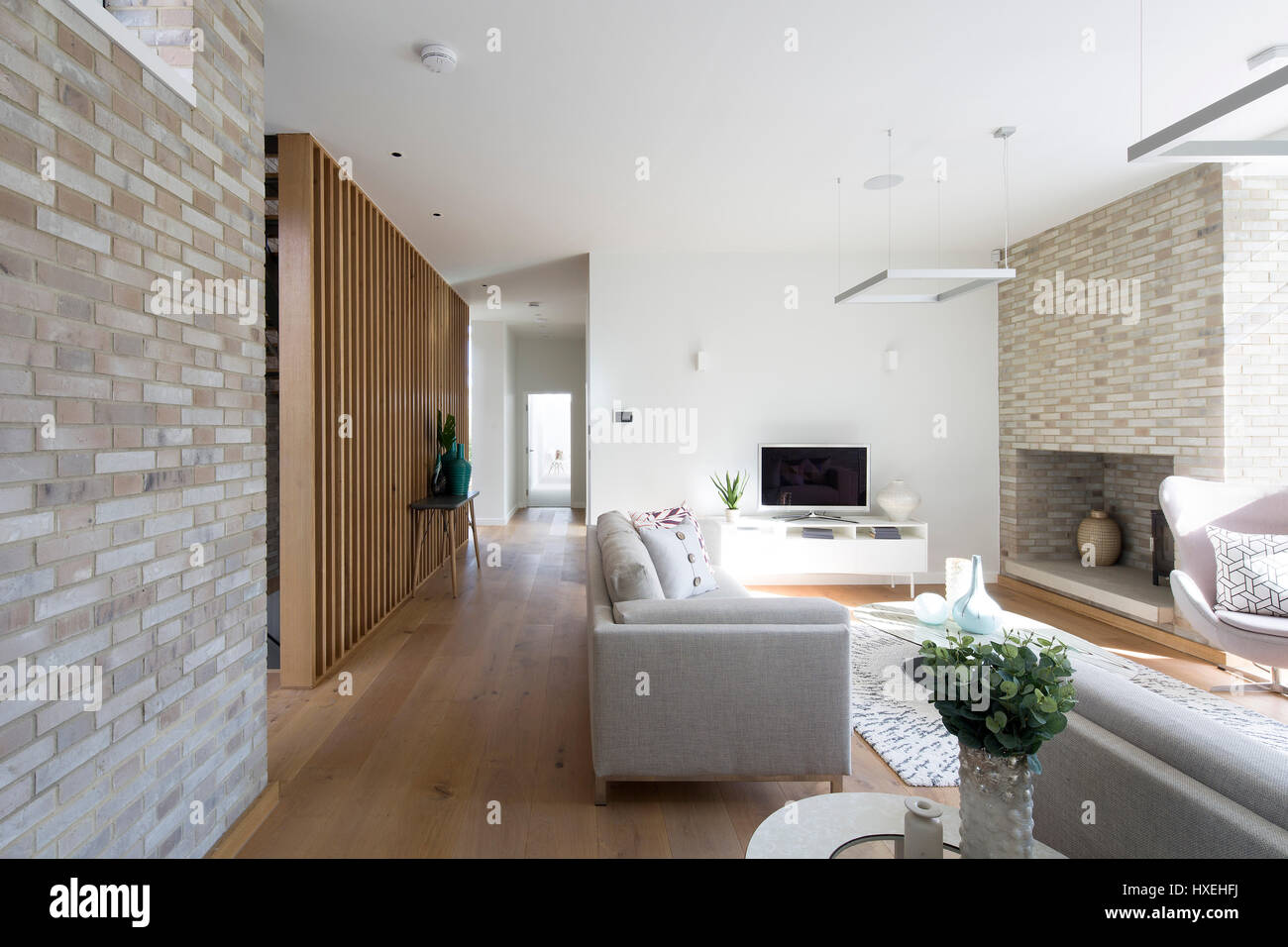 Interior view of reception area. Private Houses Withdean Road, Brighton ...