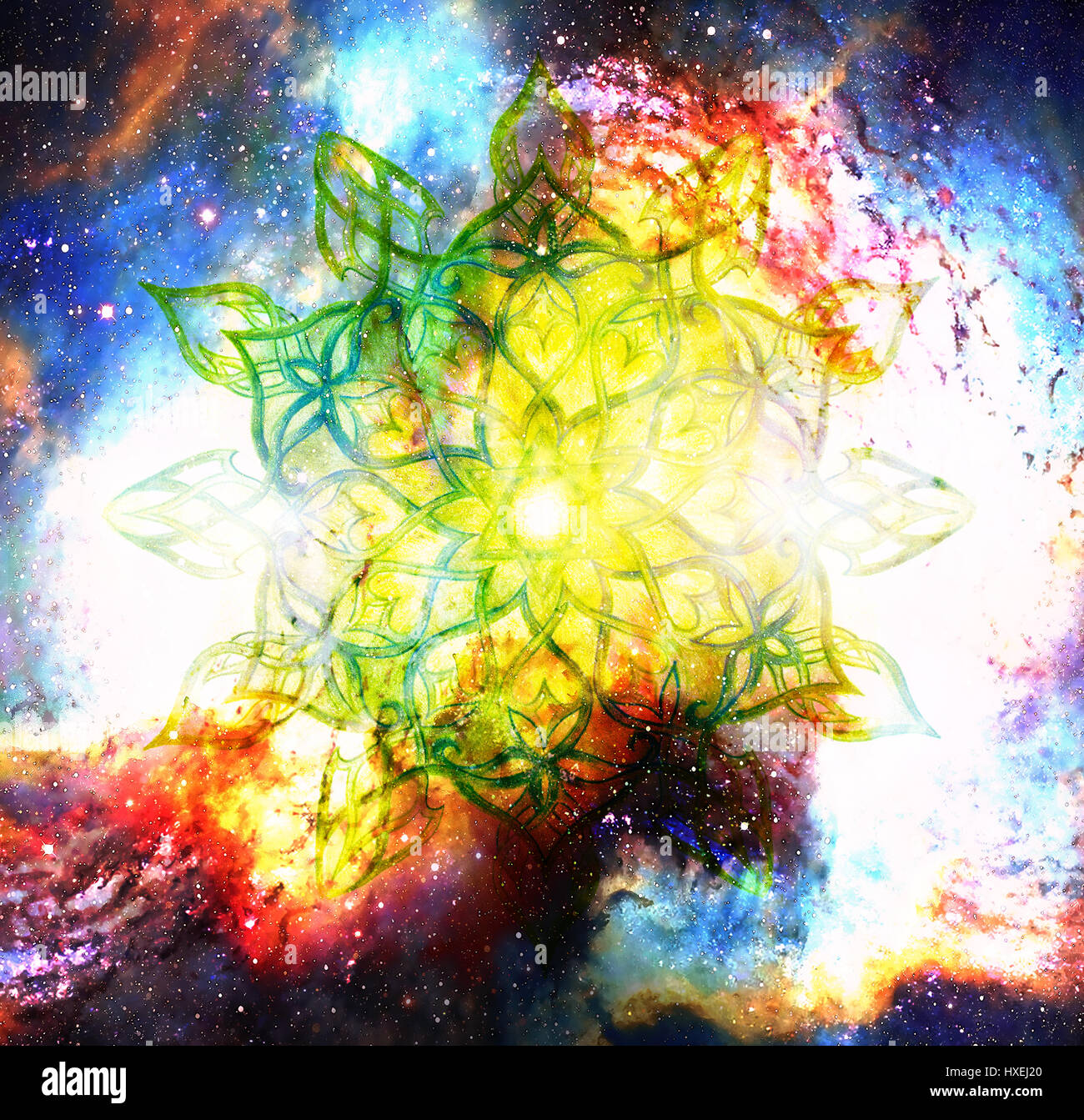 Cosmic heart hi-res stock photography and images - Alamy