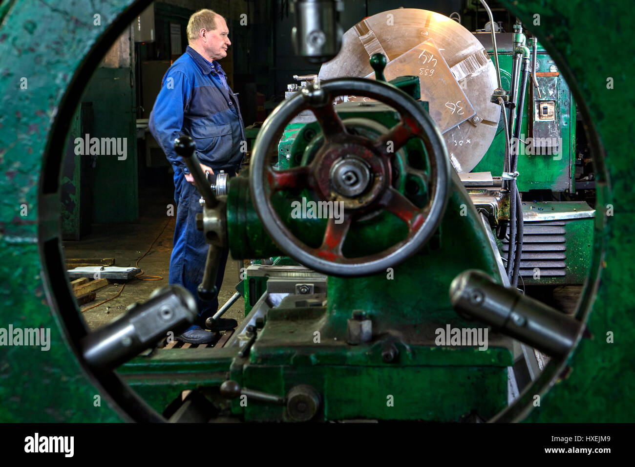 Turner machine hi-res stock photography and images - Alamy