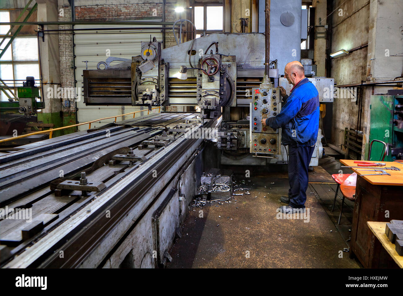 Plano milling machine hi-res stock photography and images - Alamy