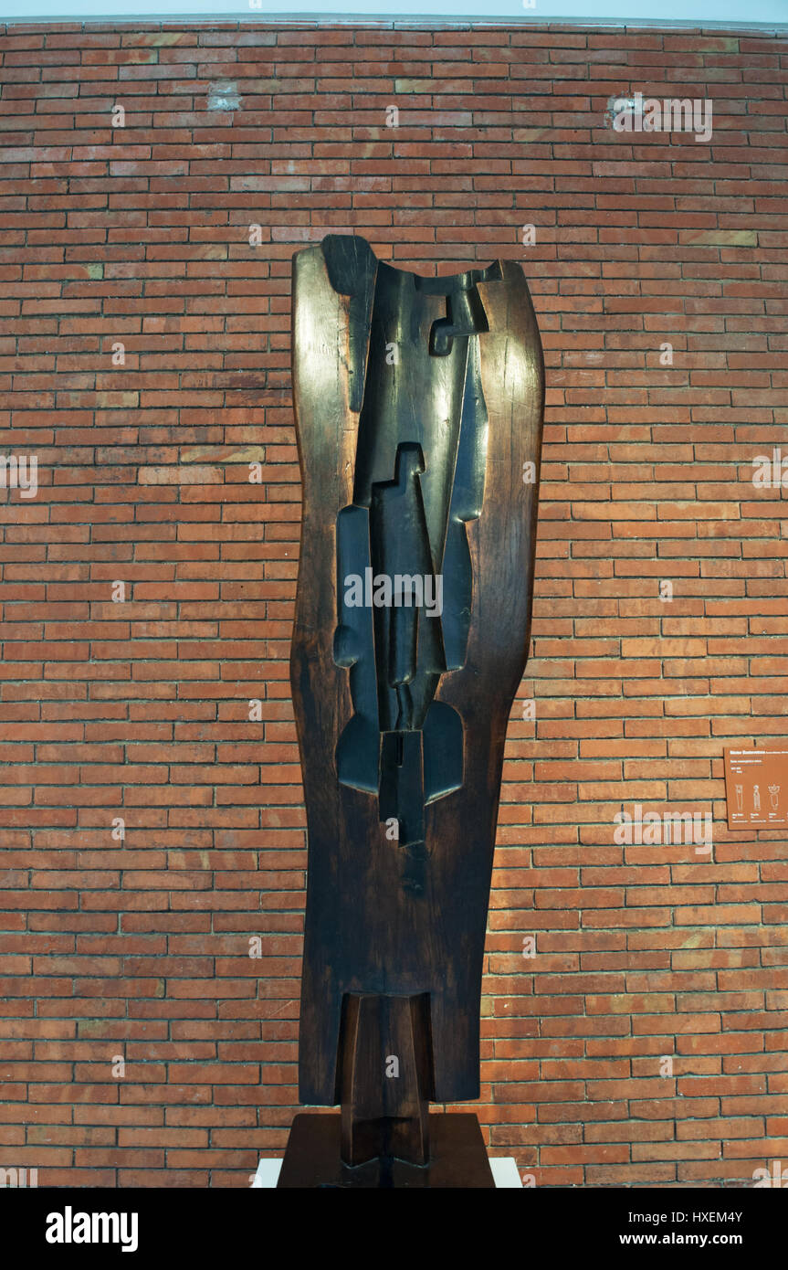 Bilbao, Spain: one sculpture of the Basque Cosmogonic Series by Nestor ...