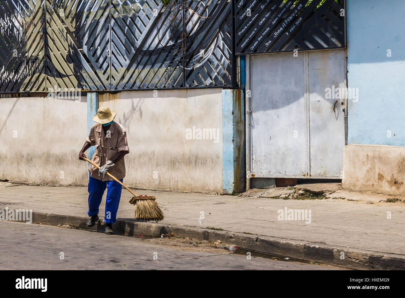 Sweeping the streets hi-res stock photography and images - Alamy