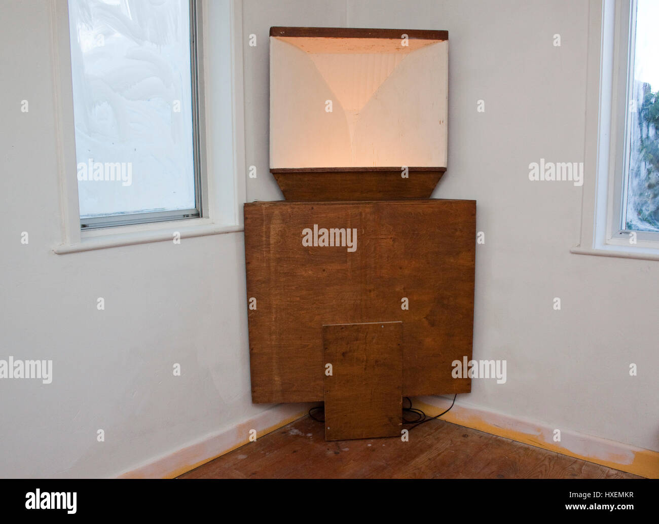 Historic audio, a home made corner horn still popular with some ...