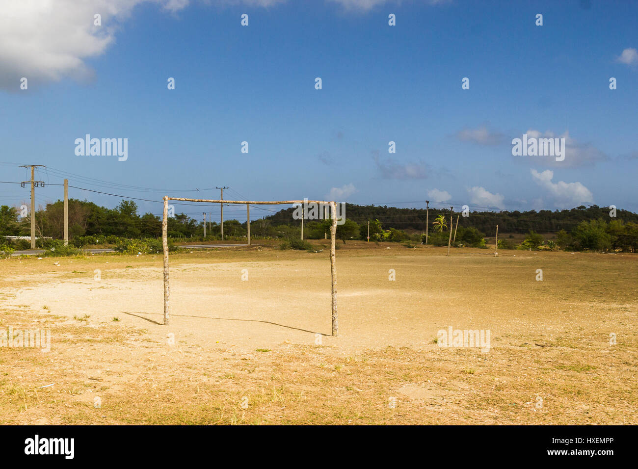 Dirt football pitch hi-res stock photography and images - Alamy