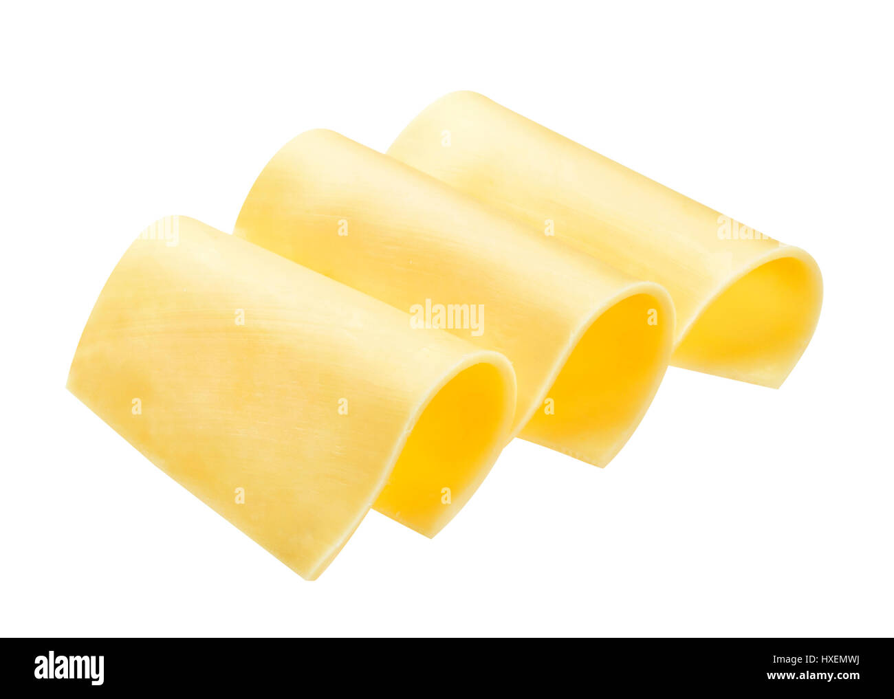 Isolated cheese. Cheese slice isolated on white background with ...