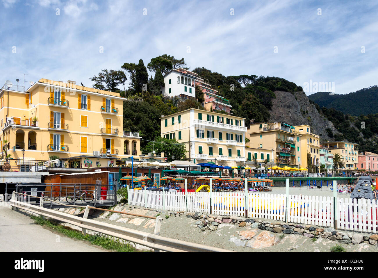 Monterosso al Mare, a coastal village and resort in Cinque Terre, Italy ...