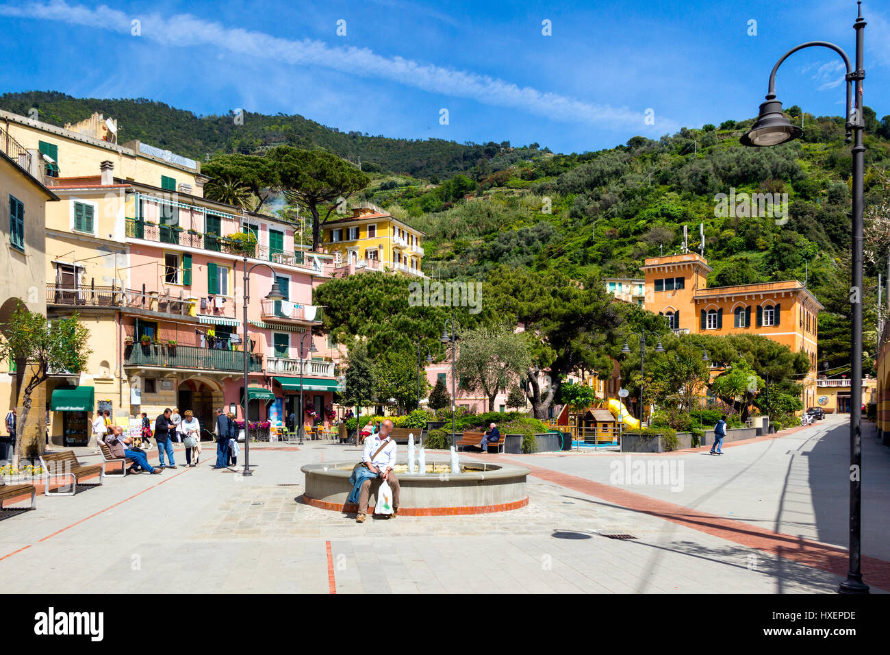 Monterosso al Mare, a coastal village and resort in Cinque Terre, Italy ...