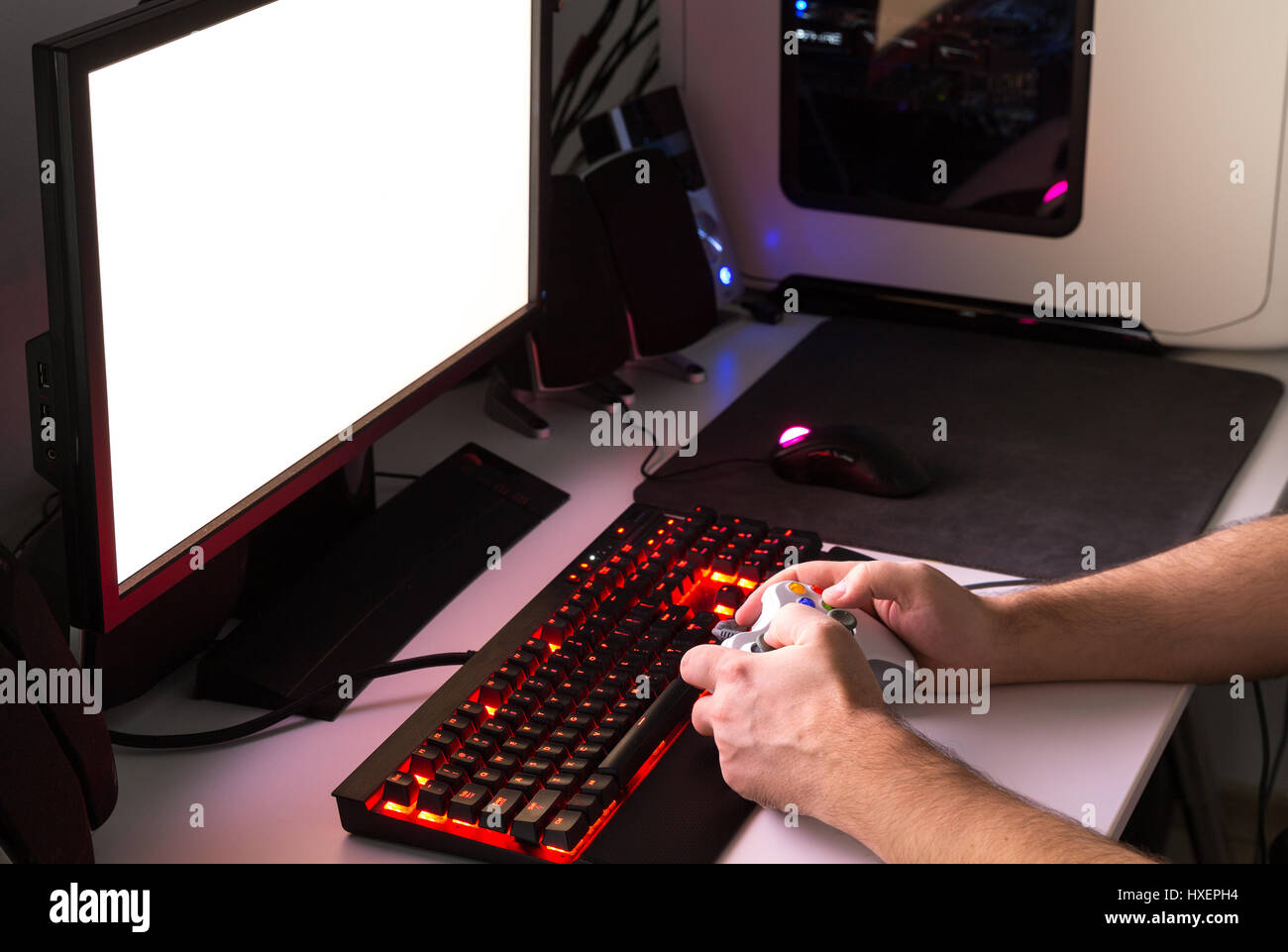 Gaming passion hi-res stock photography and images - Alamy
