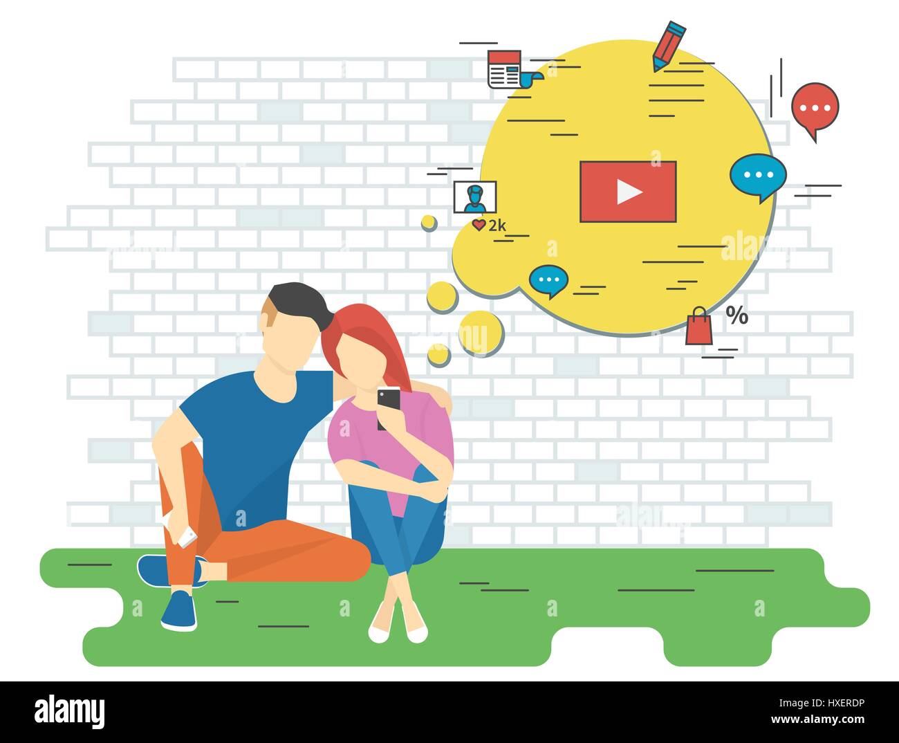 Keeping track concept illustration Stock Vector Image & Art - Alamy