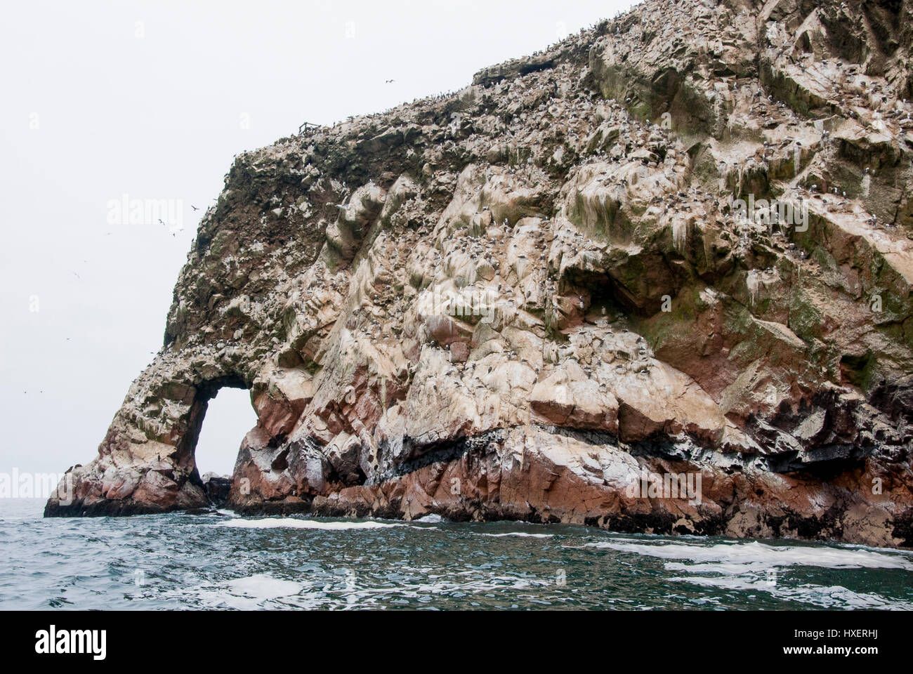 The Ballestas Islands are a group of small islands near the town of ...