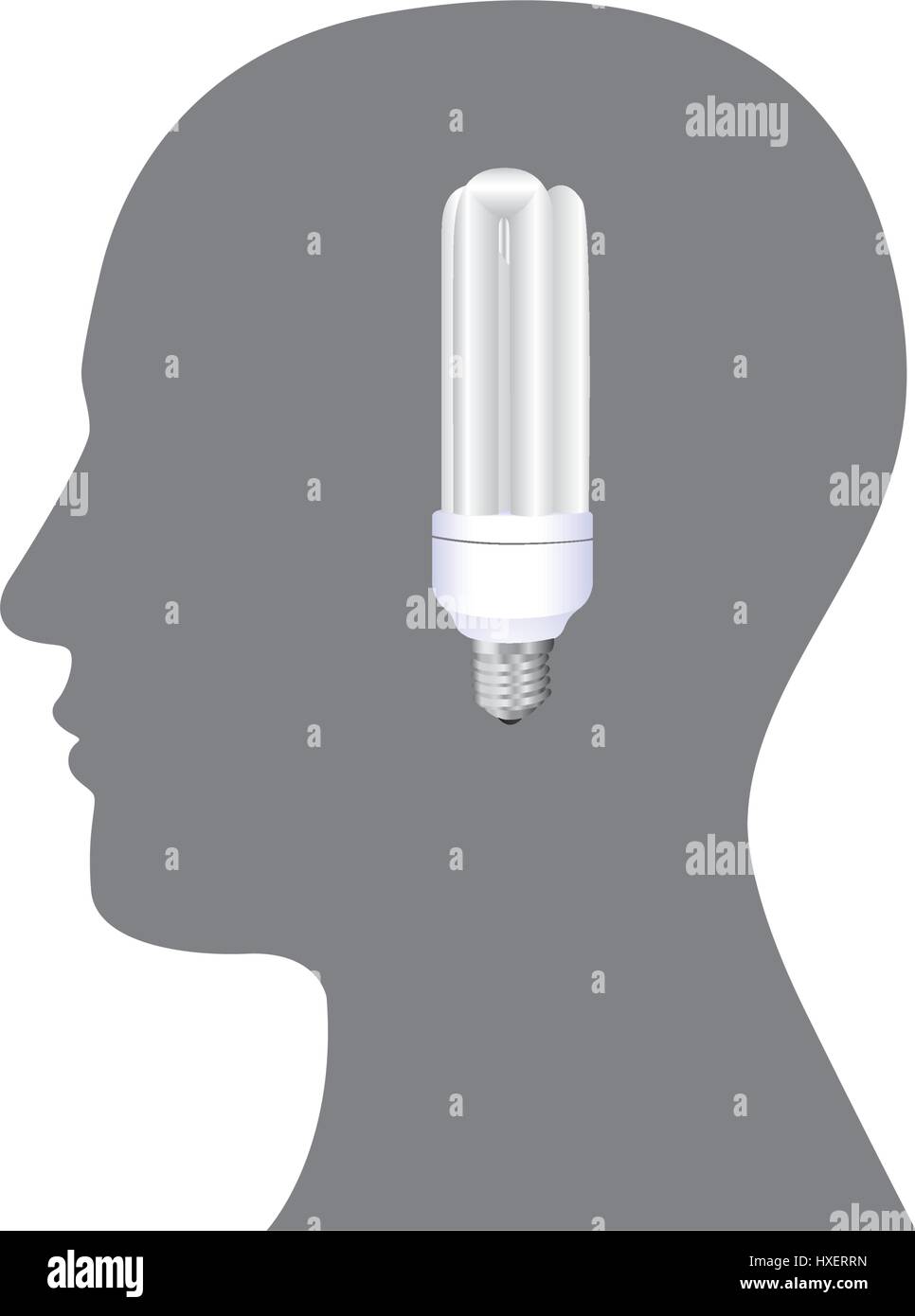 Save your brain Stock Vector Images - Alamy