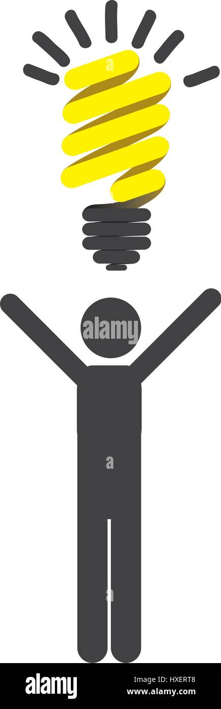 person with good idea icon Stock Vector Image & Art - Alamy