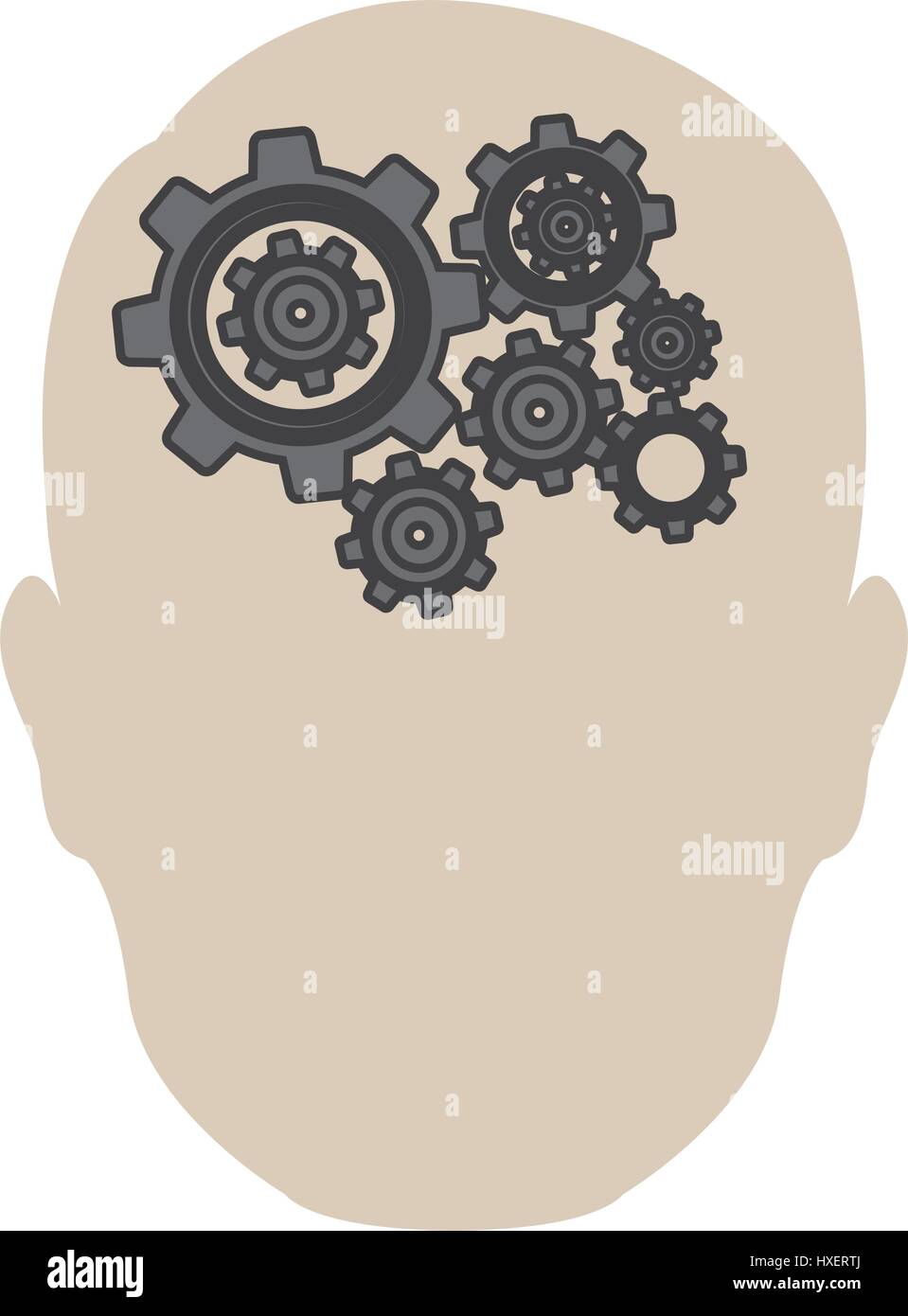 Brain mechanics Stock Vector Images - Alamy