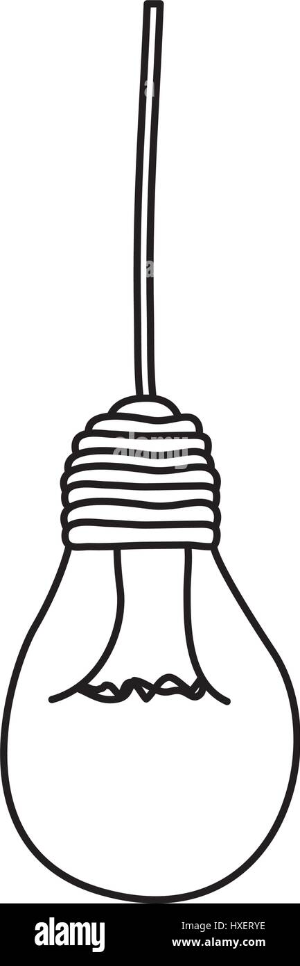 light bulb hanging icon Stock Vector Image & Art - Alamy