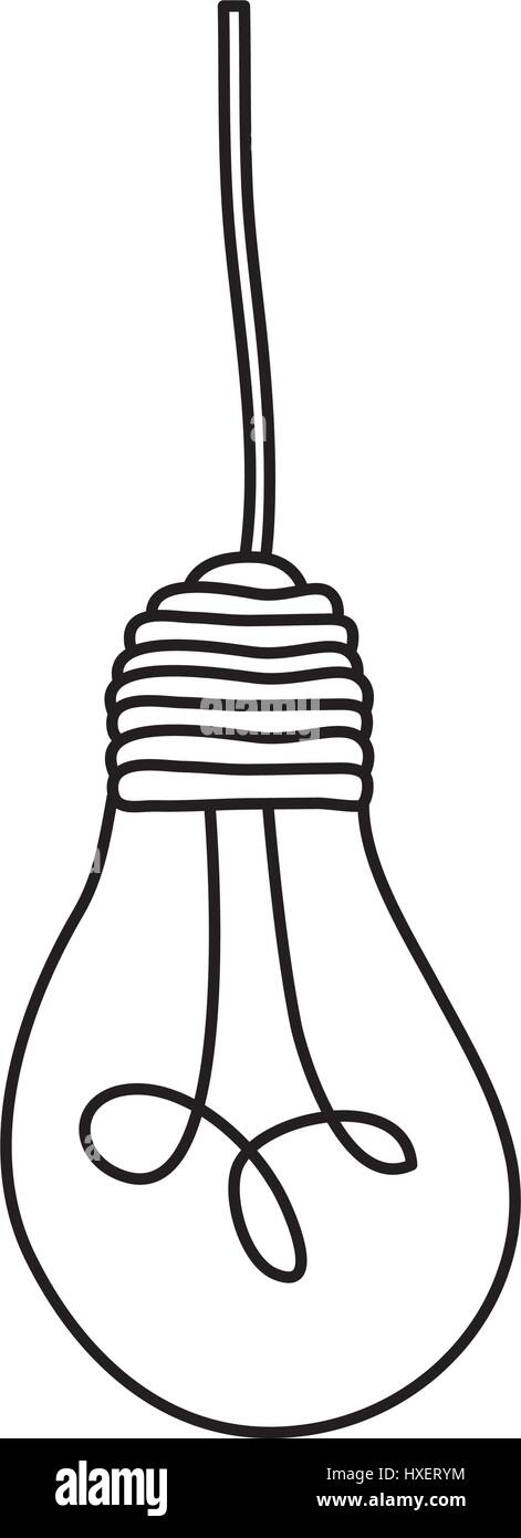 Hanging bulb Black and White Stock Photos & Images - Alamy