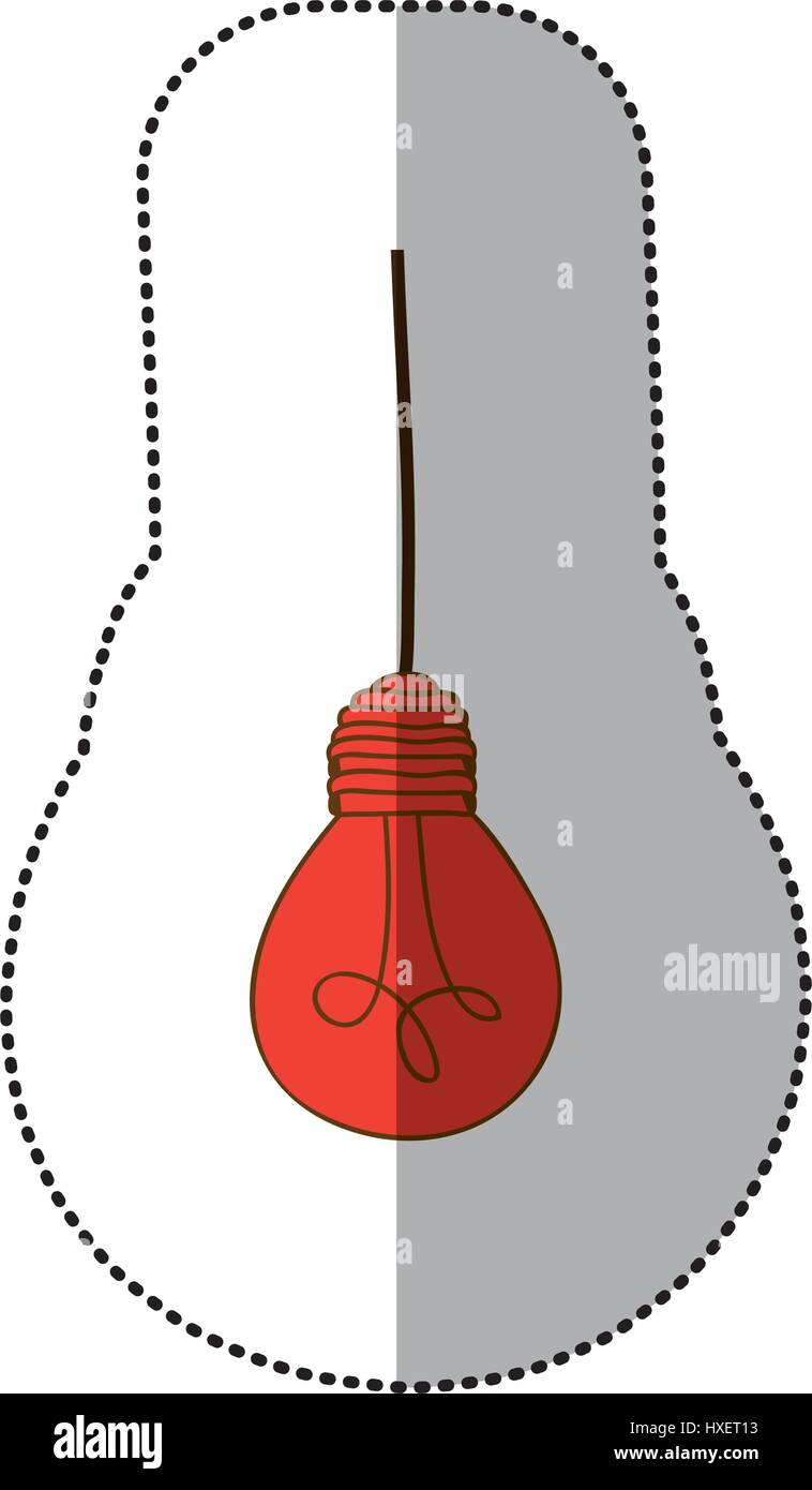 light bulb hanging icon Stock Vector Image & Art - Alamy