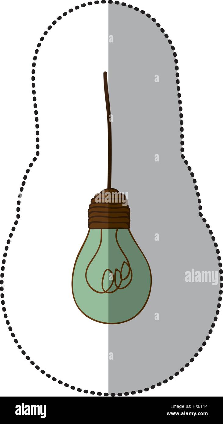 light bulb hanging icon Stock Vector Image & Art - Alamy