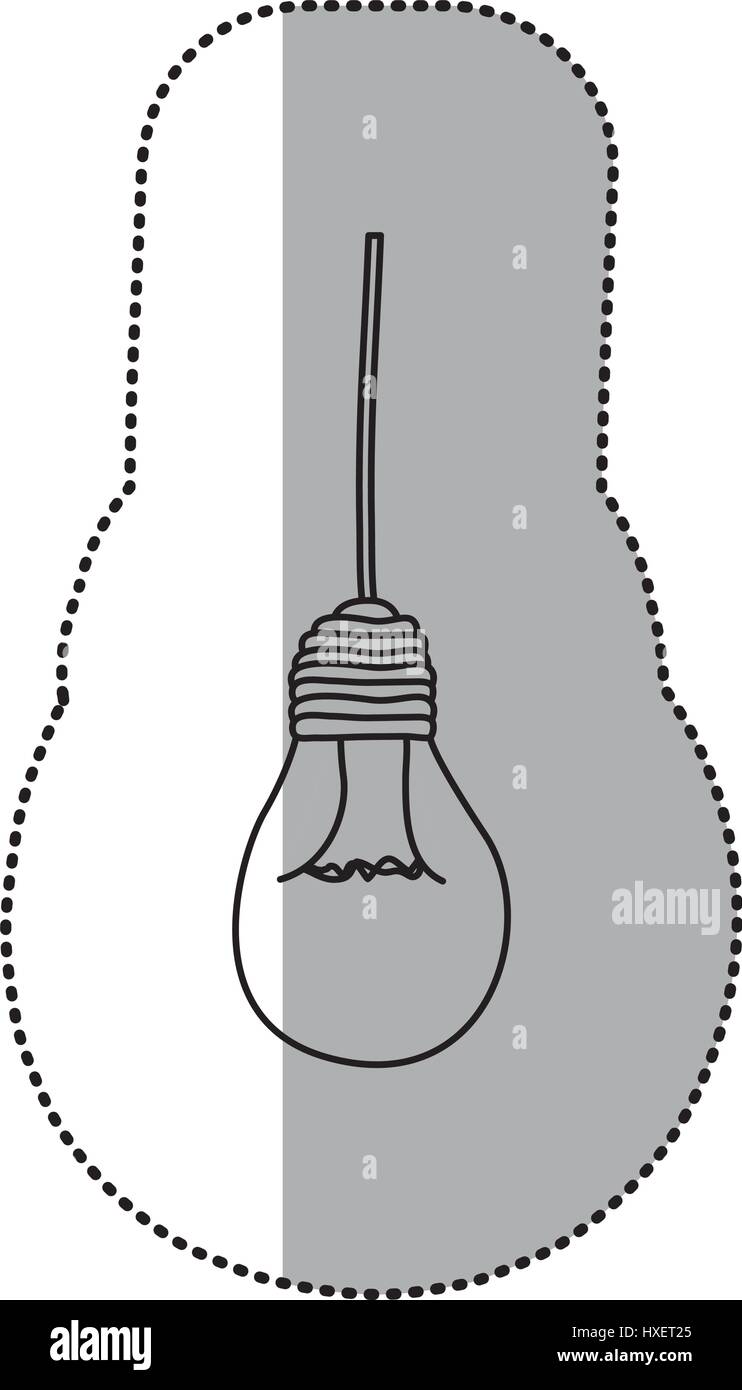 light bulb hanging icon Stock Vector Image & Art - Alamy