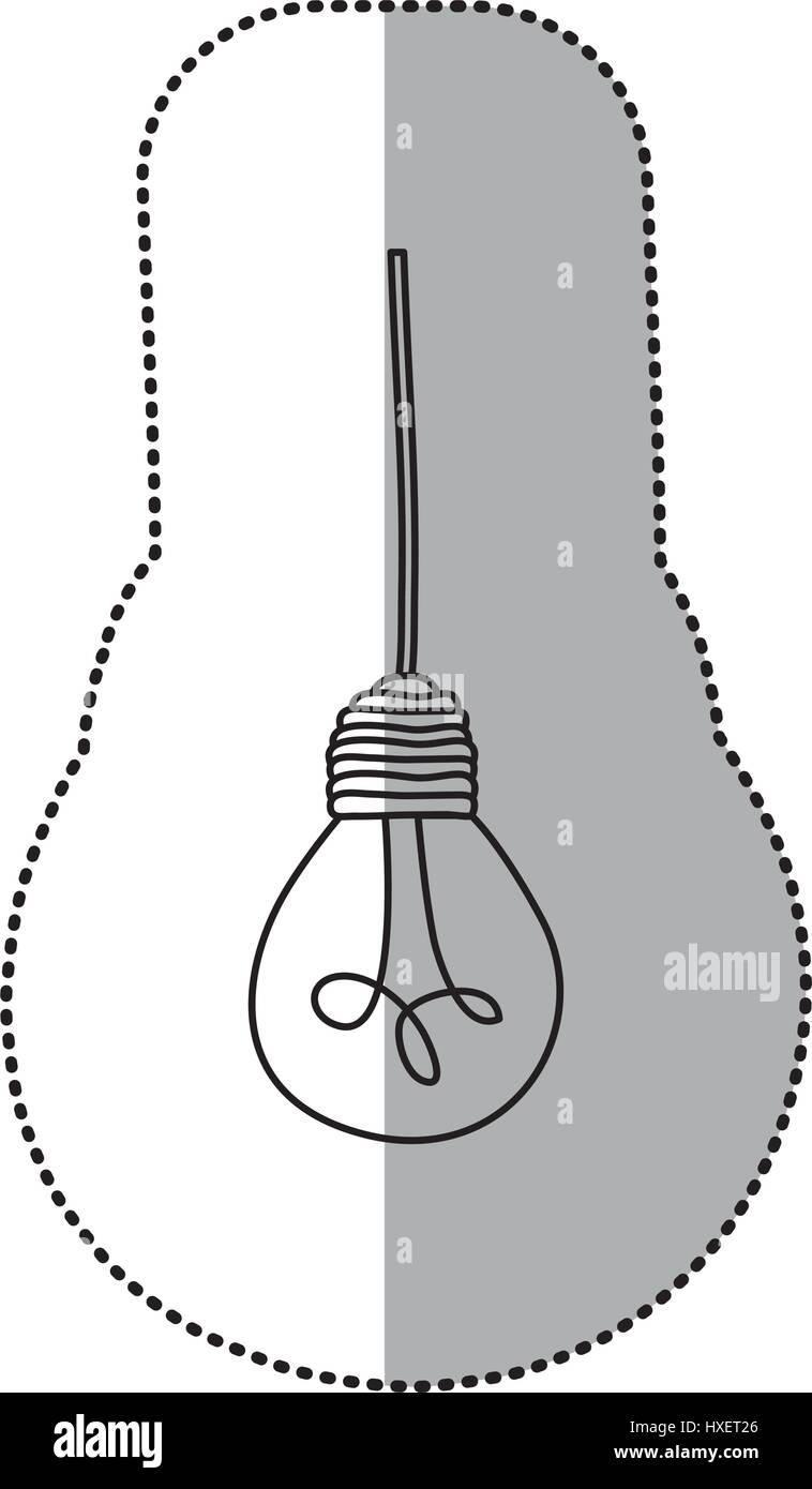 light bulb hanging icon Stock Vector Image & Art - Alamy
