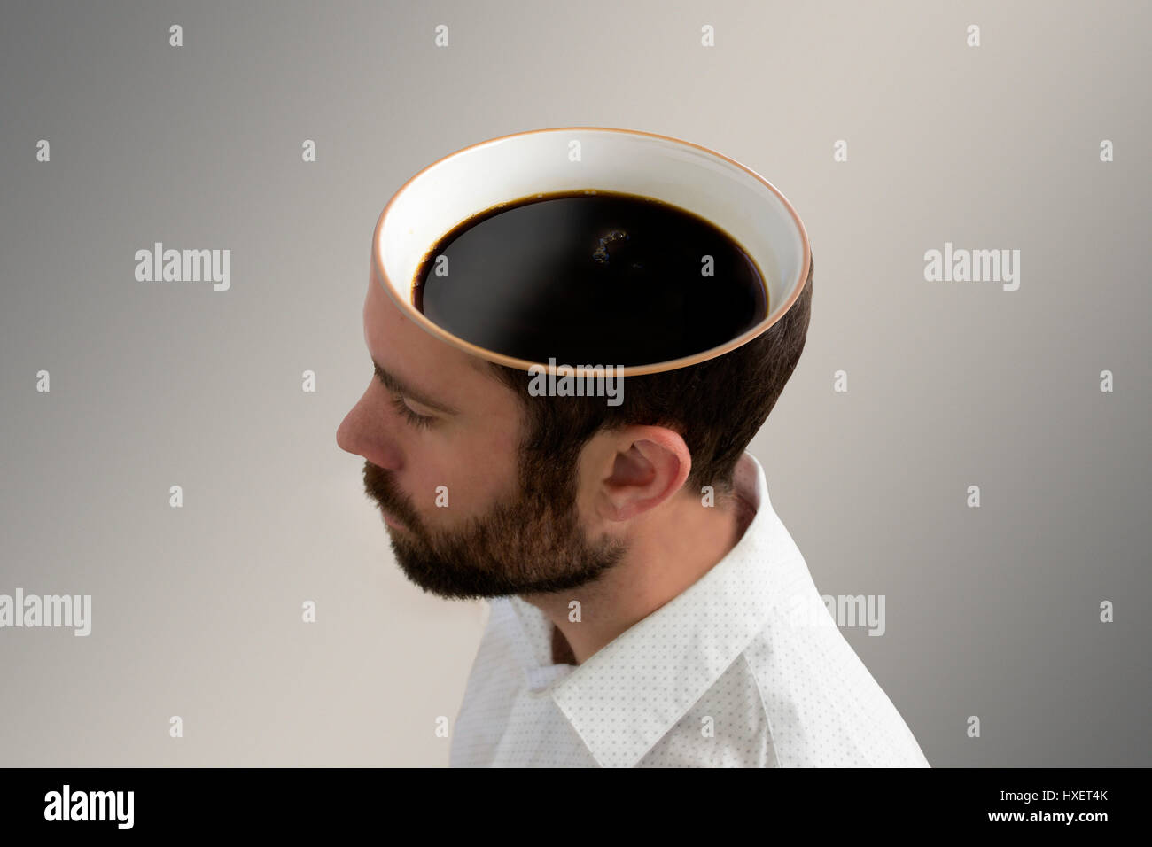 Inside head hi-res stock photography and images - Alamy