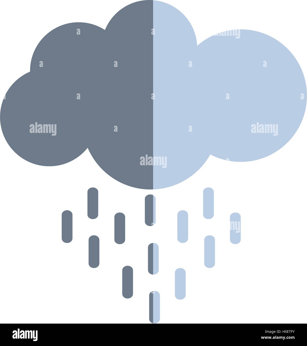 Raining and windy Stock Vector Images - Alamy
