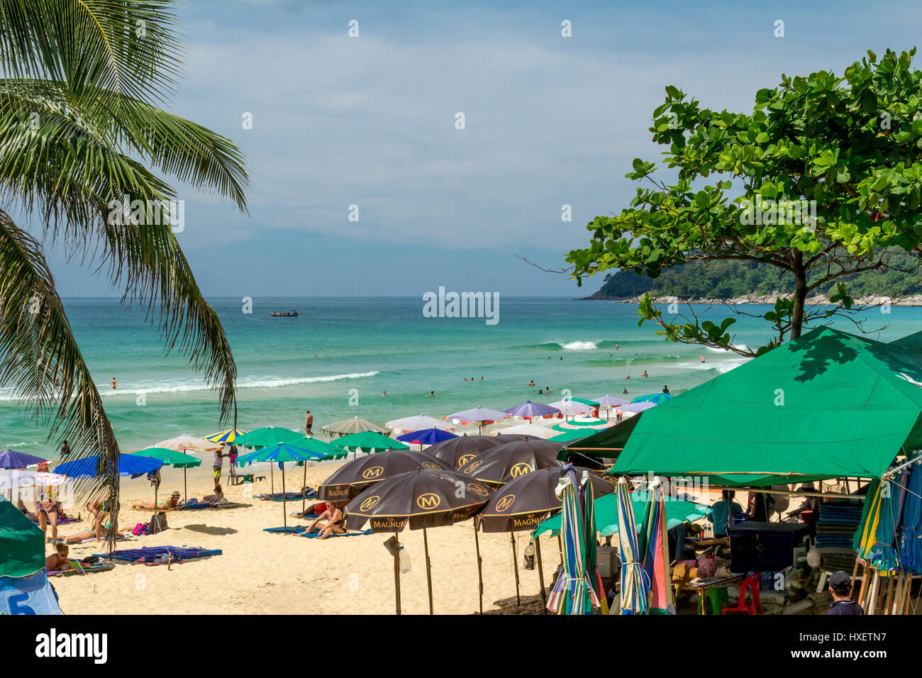 Phuket island sunset beach panorama hi-res stock photography and images ...