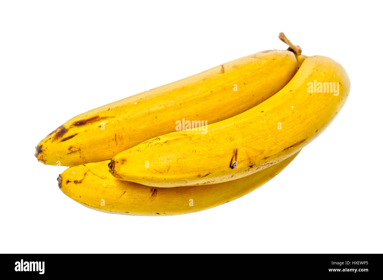 Old bananas isolated on white background Stock Photo - Alamy