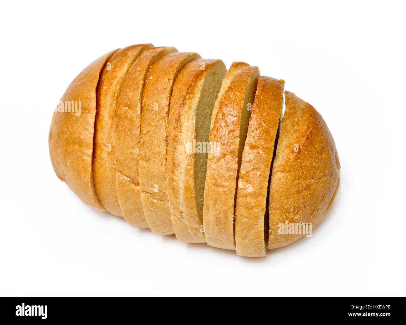 Roll in cuts isolated over white background Stock Photo - Alamy