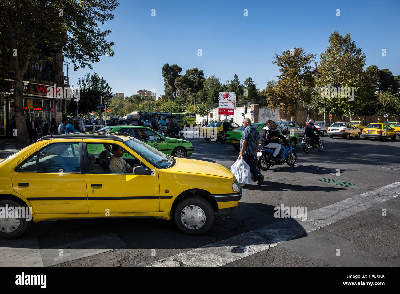 Jomhouri avenue hi-res stock photography and images - Alamy