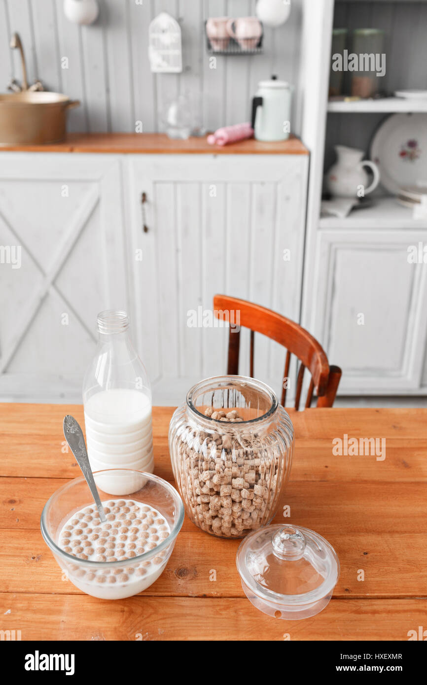 delicious and healthy corn flakes ball,made with fresh corn seeds Stock ...