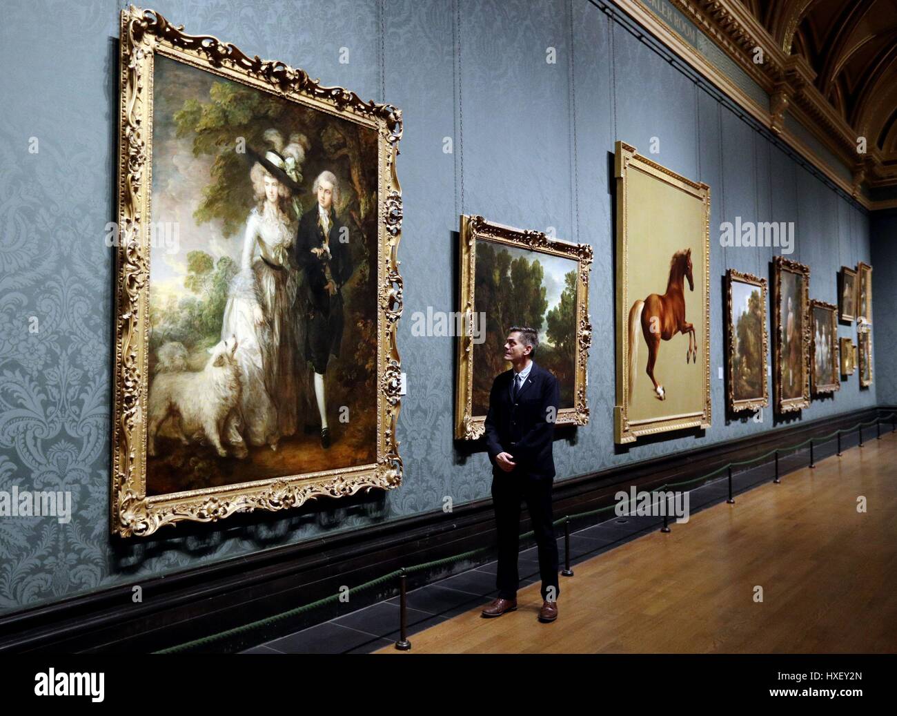 Larry Keith, Head of Conservation and Keeper at the National Gallery ...