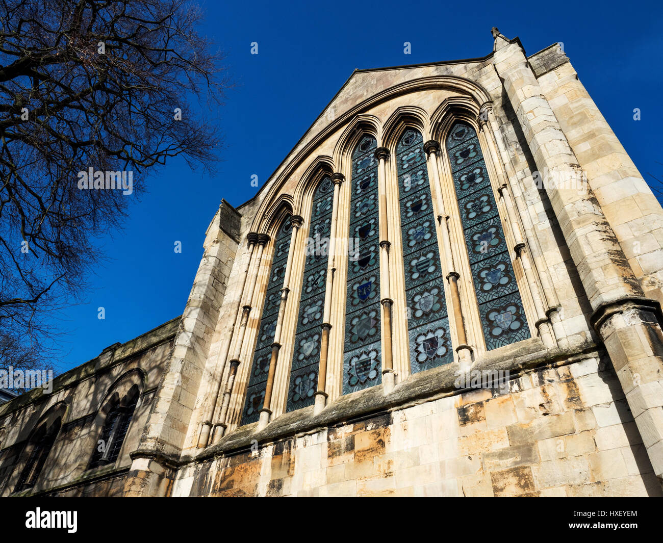 Former chapel of archiepiscopal palace dating from c1230 now York ...