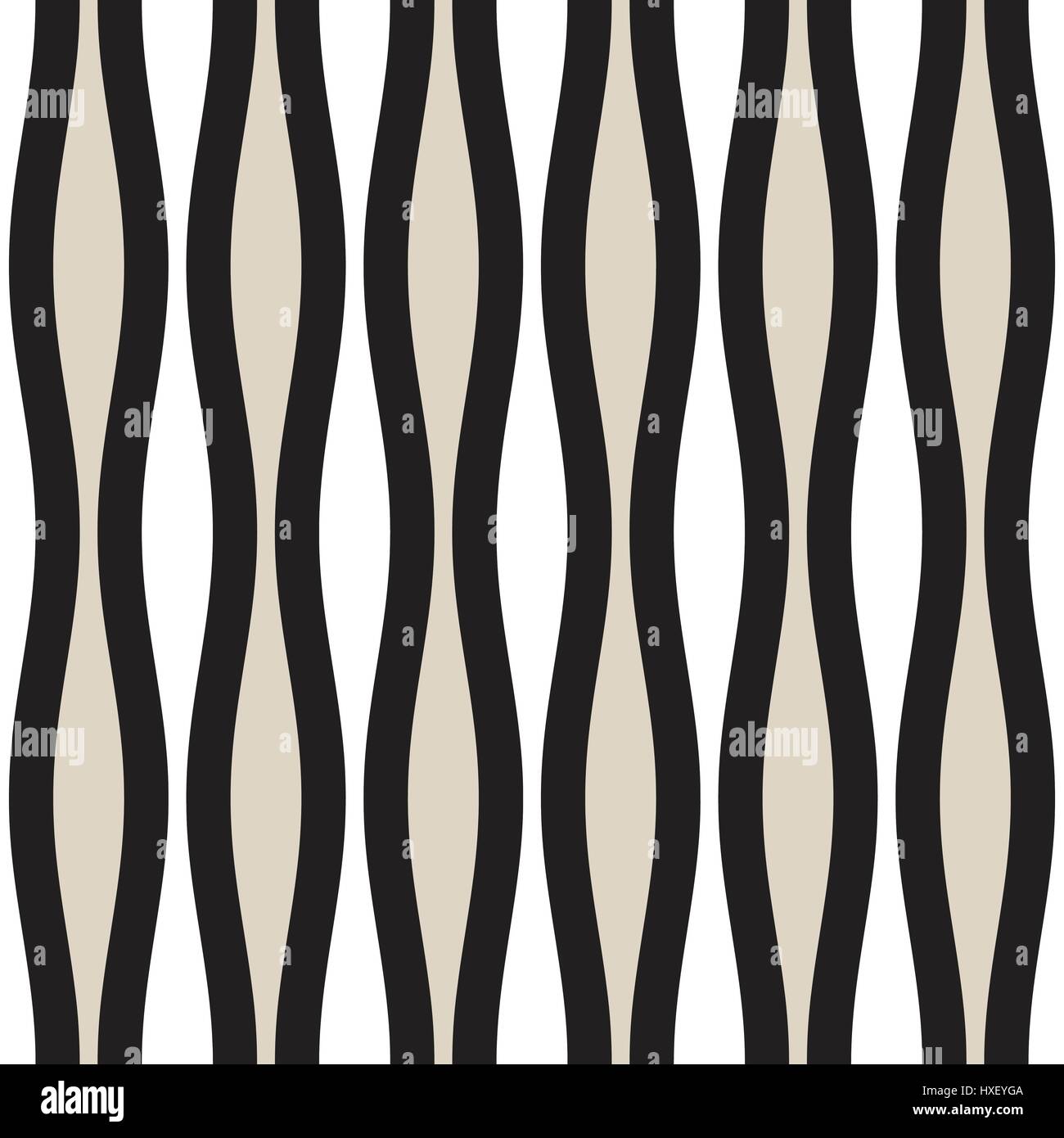 Seamless wave pattern Cut Out Stock Images & Pictures - Alamy