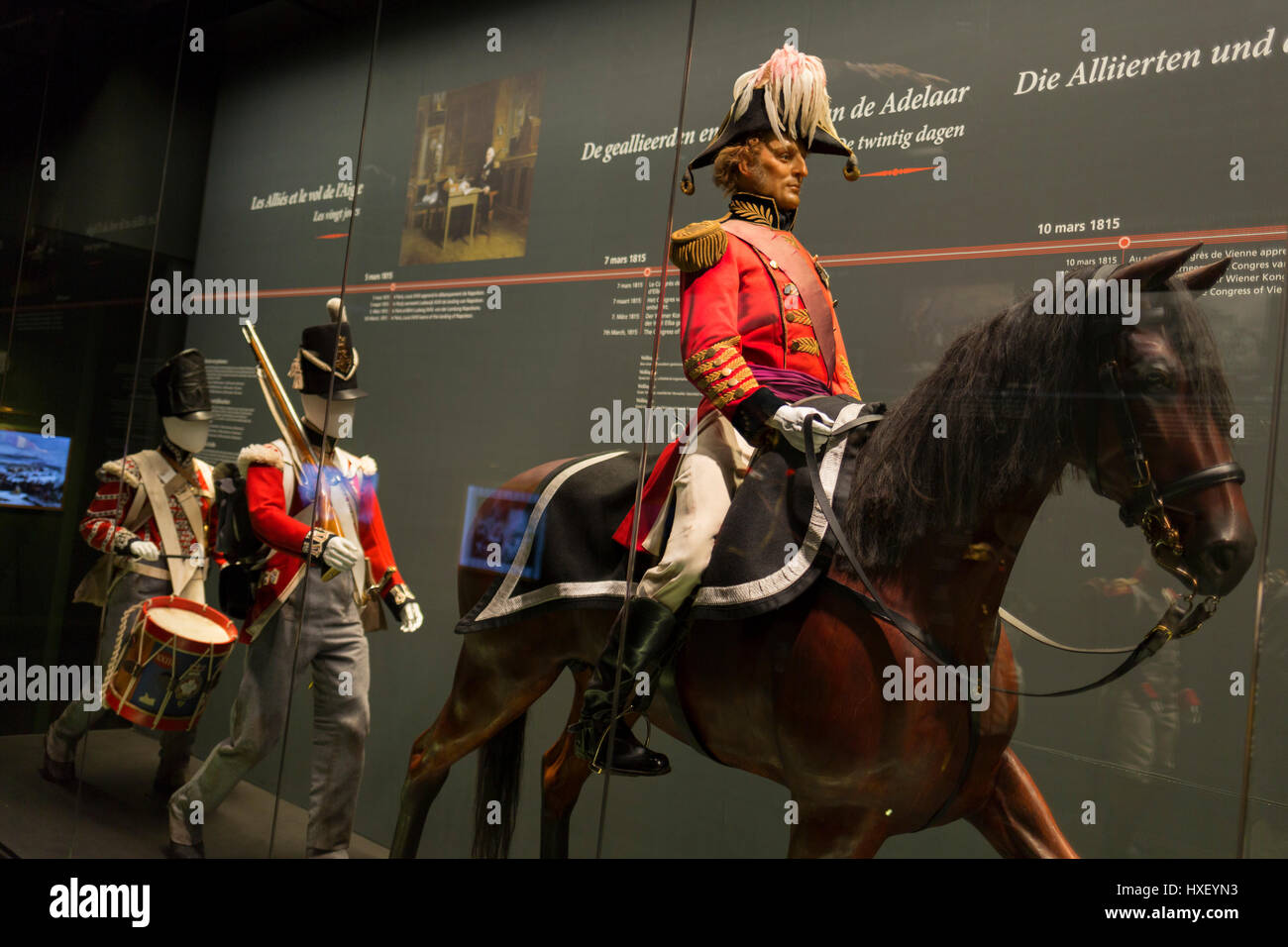 Duke of wellington horse waterloo hi-res stock photography and images ...